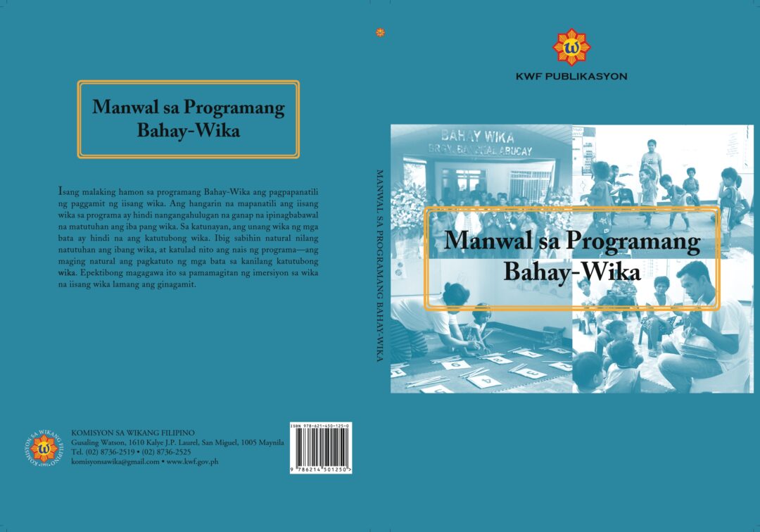 Manwal sa Programang Bahay-Wika – KWF Repositoryo